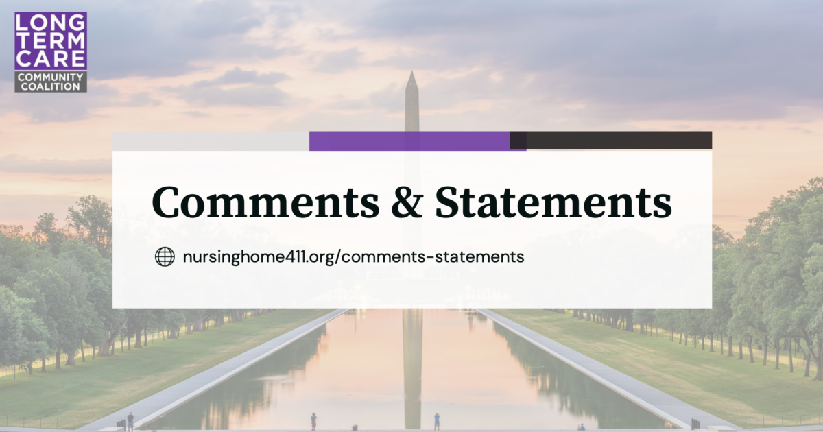 Comments and Statements - NursingHome411